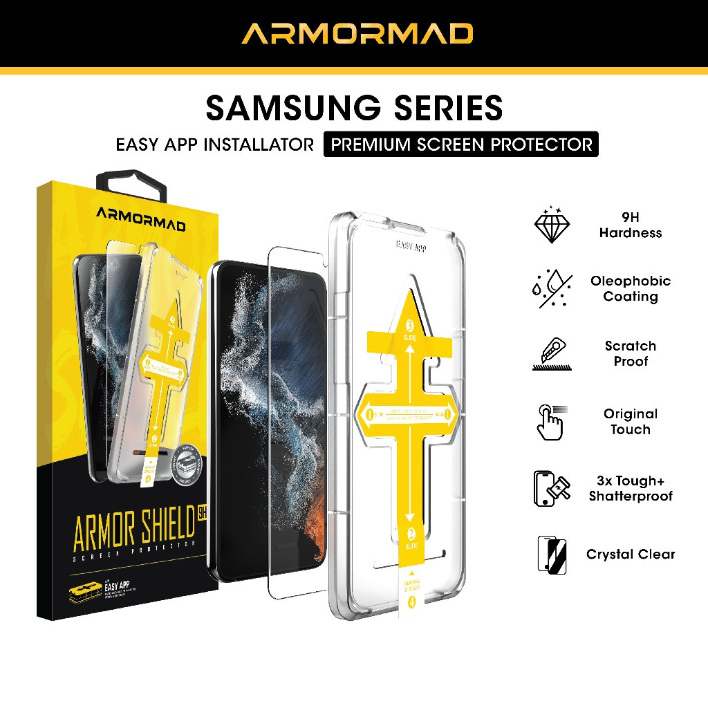 ARMORMAD Screen Protector for Samsung S20 / S21 FE / S22 / S22+ / S23 ...