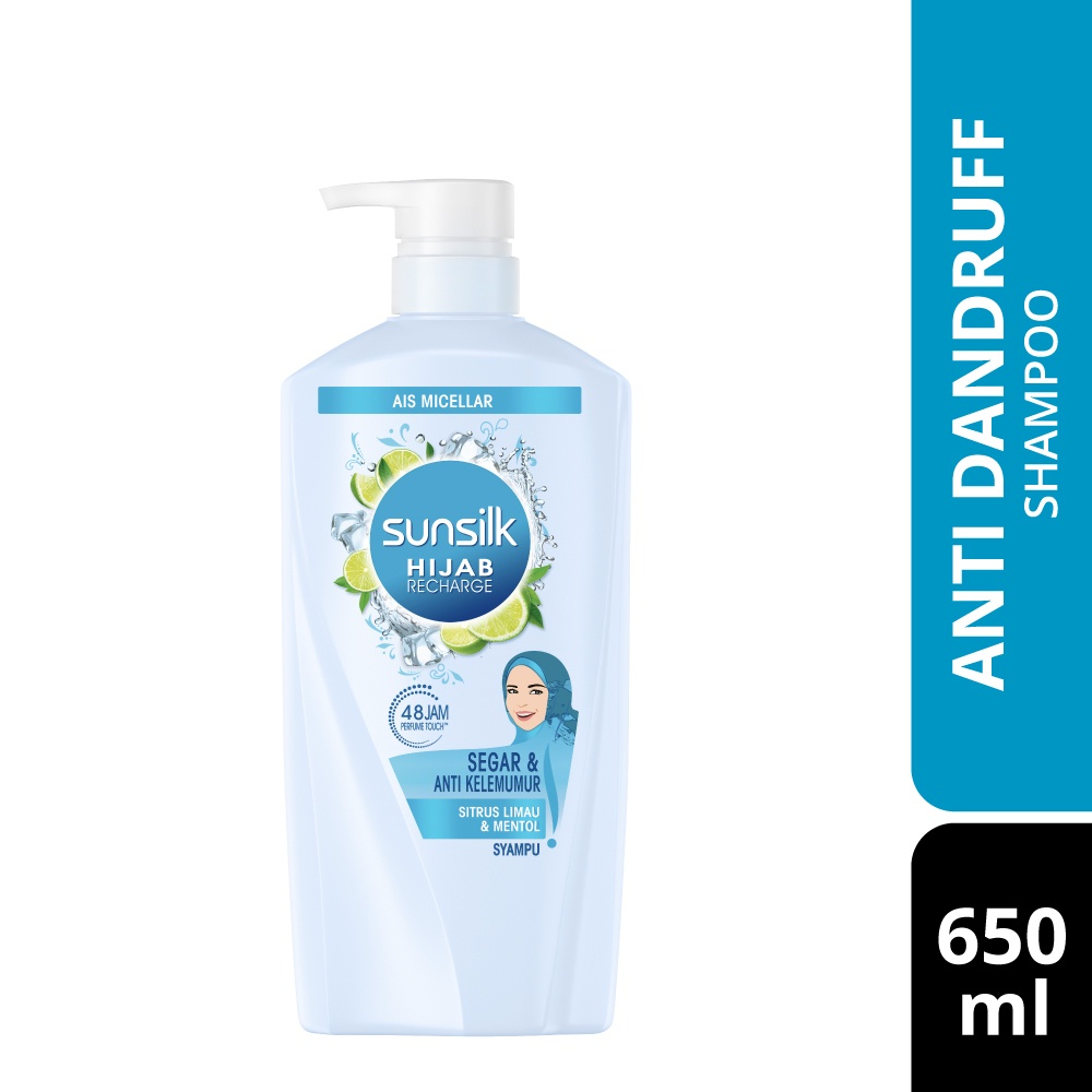 SUNSILK Hijab Recharge Anti Dandruff Shampoo 625ml | Shopee Malaysia