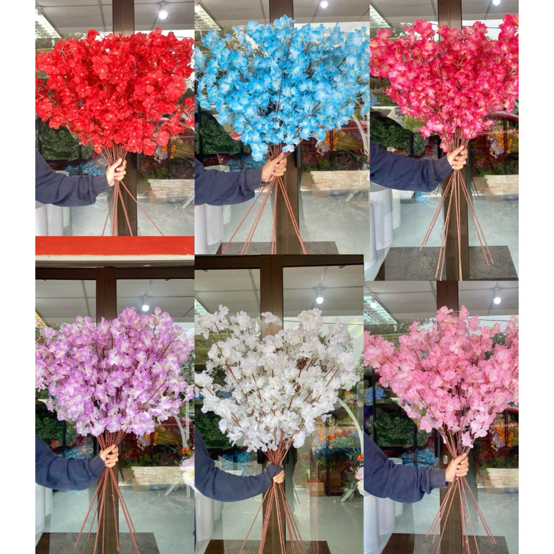 Sakura Flowers Wedding, Home, Party Decoration | Bunga Sakura Hiasan ...