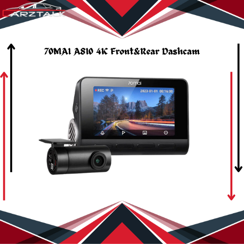 70mai A810 4K Dash Cam Dual Vision Car Recorder with GPS ADAS | Shopee Malaysia