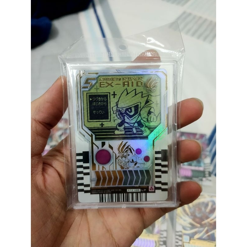 DX Kamen Rider Gotchard Legends Parallel Card RT2-086 Exaid - Ready ...