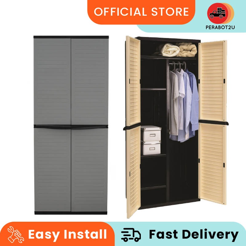 P2U Almari Serbaguna / Almari Baju / Multipurpose Cabinet / Storage ...