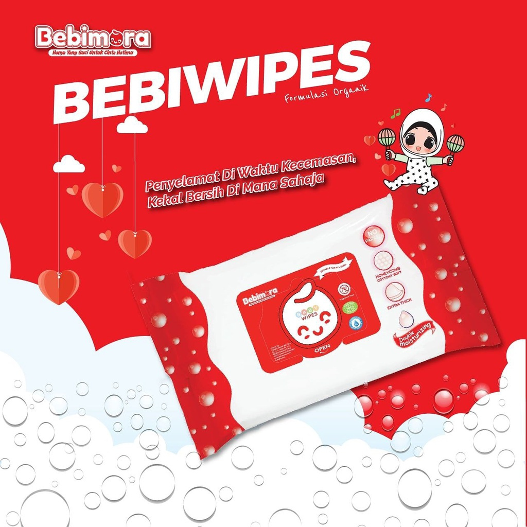 BEBIMORA BABY WIPES (80PCS) | Shopee Malaysia