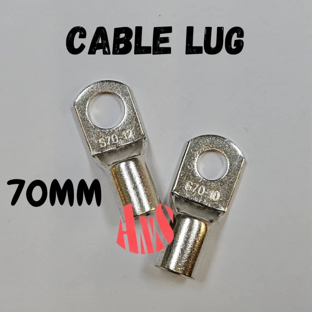 1PC / 1UNIT CABLE LUG 70MM M10 M12 | Shopee Malaysia