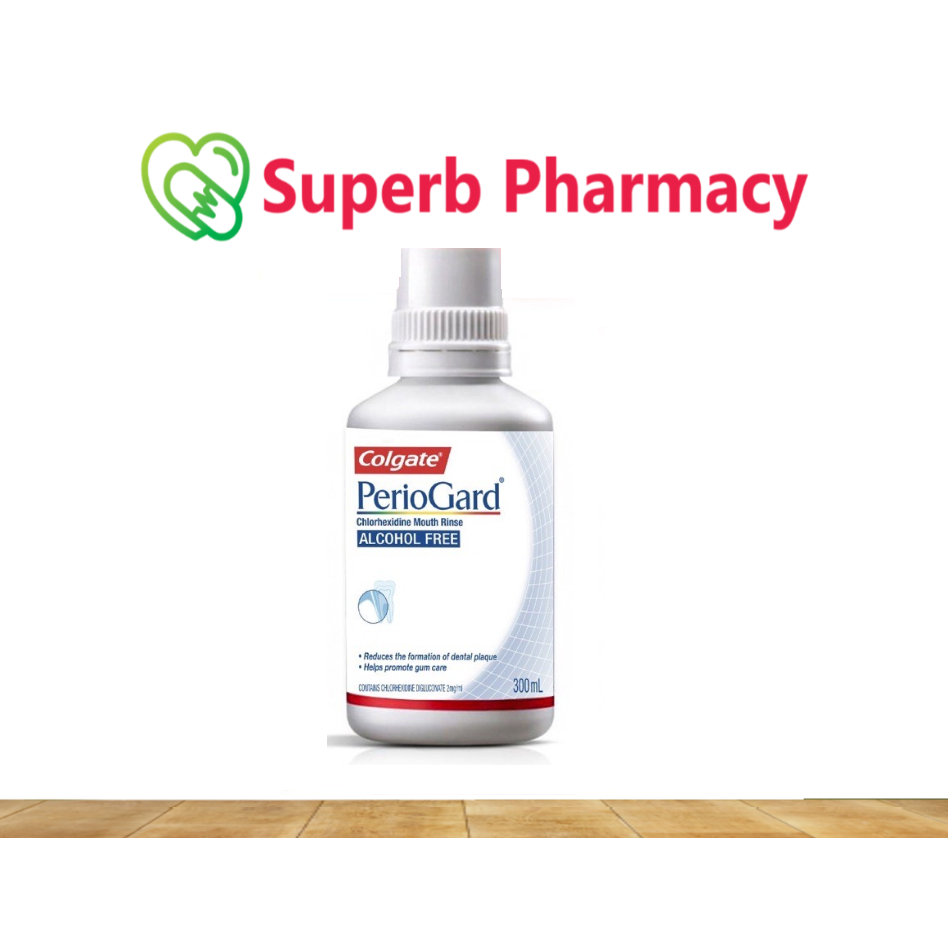 Colgate Periogard Chlorhexidine Mouthwash (ALCOHOL FREE) READY STOCKK ...