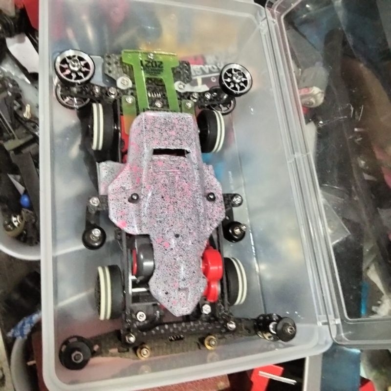 TAMIYA FMA SEMITECH SETUP used READY TO RACE included Power Dash Engine ...