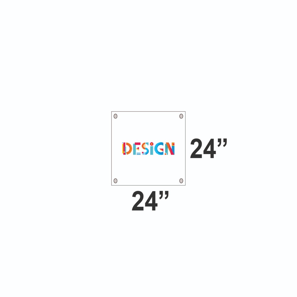Acrylic Board signage with bolt & nut Indoor Signboard Sheet For ...