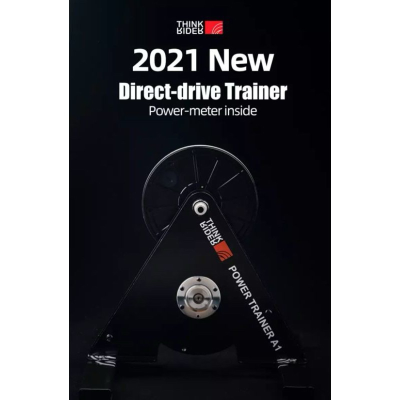 THINKRIDER A1 Bike Trainer With Built in Power Meter For Road Bike and ...