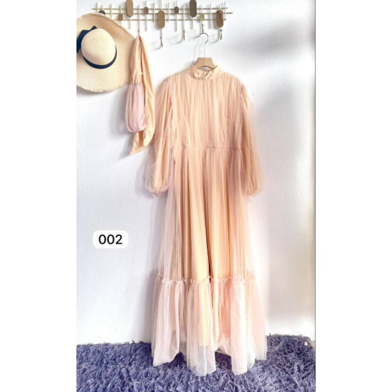 🔥READYSTOCK🔥 Dress bertingkat viral / Dress cinderella / Dress demica ...