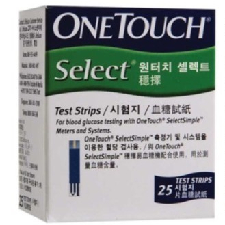 OneTouch Select Test Strip 25‘s (EXP:01/2026） | Shopee Malaysia