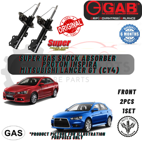 PROTON INSPIRA / MITSUBISHI LANCER GT (CY4) (FRONT 2PCS) 100% ORIGINAL ...