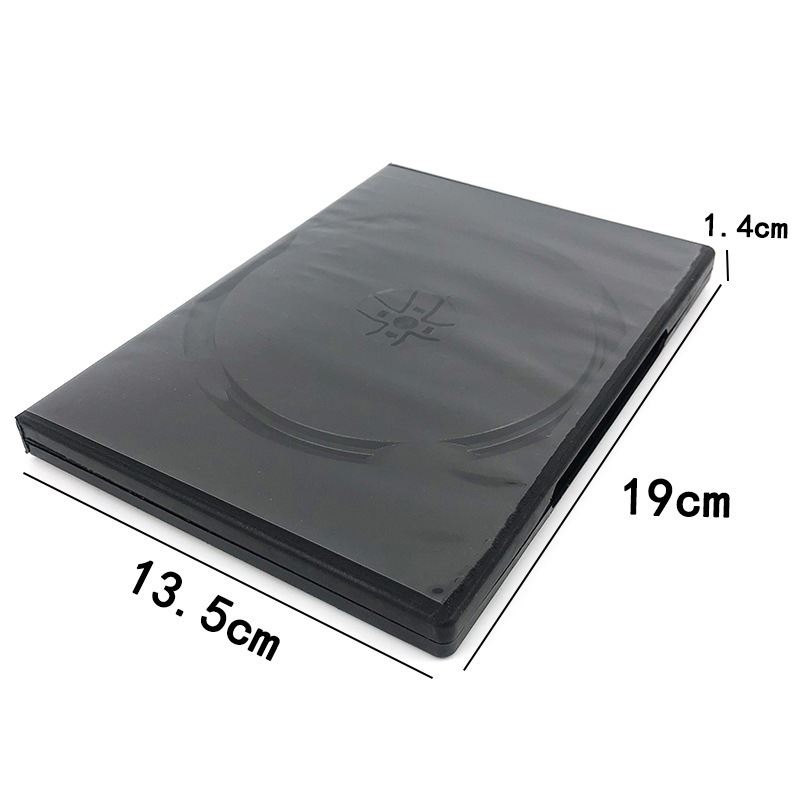 [READY STOCK] 1PC DVD CD VCD 14mm Black / Clear Transparent White Case ...