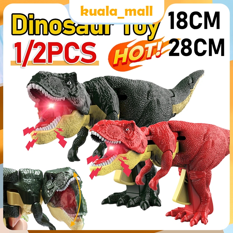 Mainan Dinosaur Melegakan Tekanan dinosaur menekan Press Dinosaur Toys ...