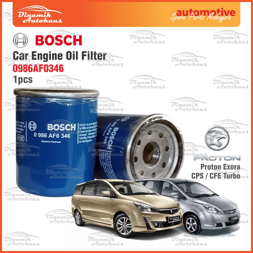 Proton Exora CamPro CPS CFE Turbo Car Engine Oil Filter Penapis Minyak ...