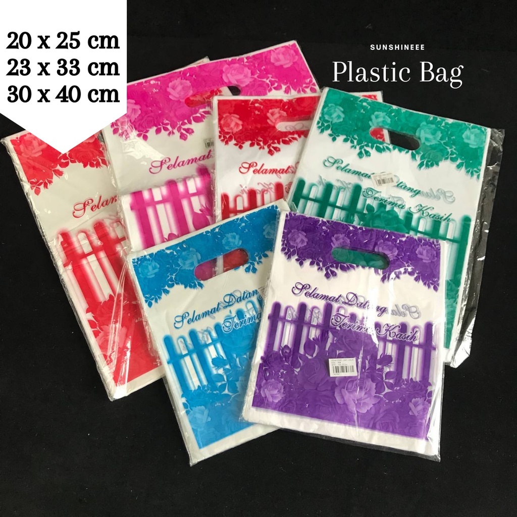 VISTA | Plastic Bag Thank You | Gift Bag | Goodies Bag | Beg Plastik ...