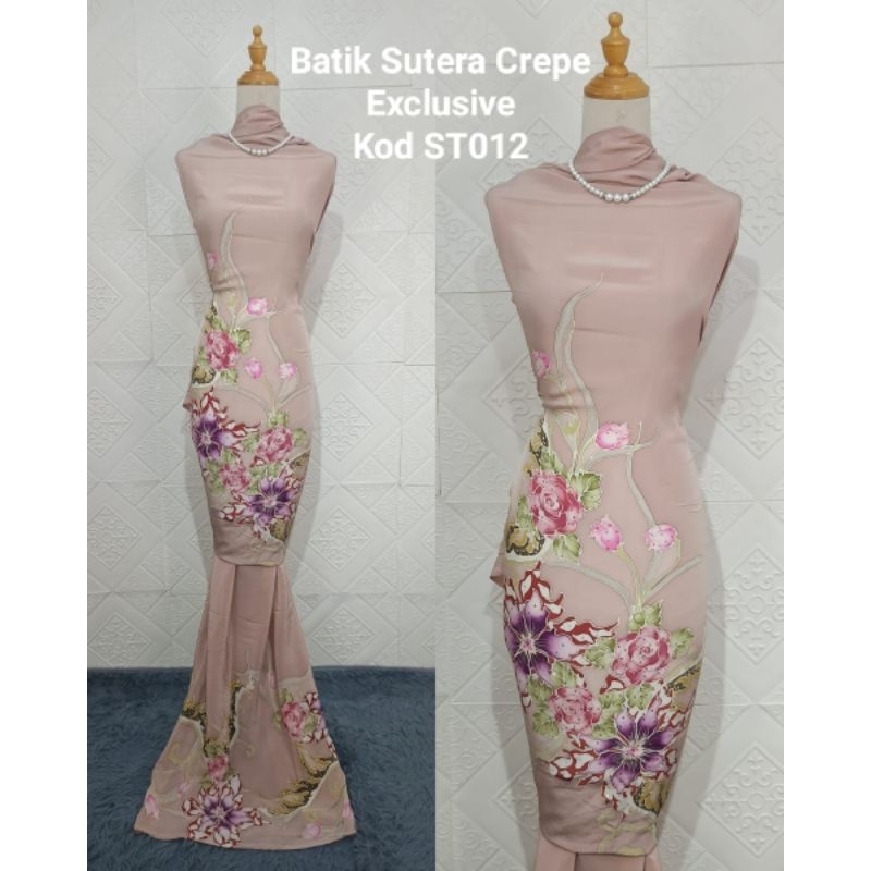Sutera crepe- Batik chating | Shopee Malaysia