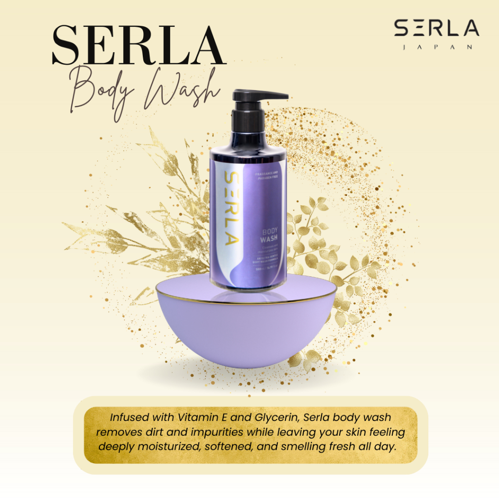Serla Body Wash 500mL (moisturizing, long lasting fragrance, gentle ...