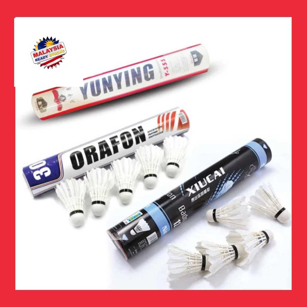 Shuttlecock Badminton Amateur Training Shuttlecock Badmintoon Bola ...