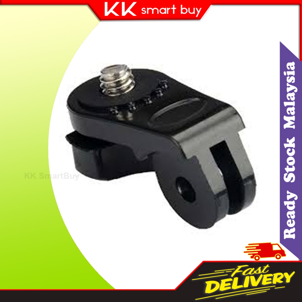 Action camera converter 1/4 screw adapter coverter Mini Tripod Mount ...