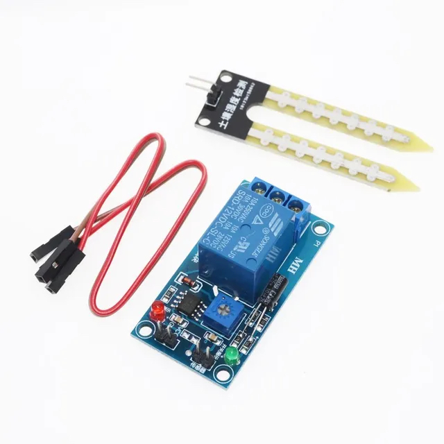 Soil moisture sensor relay control module 12V Relay | Shopee Malaysia