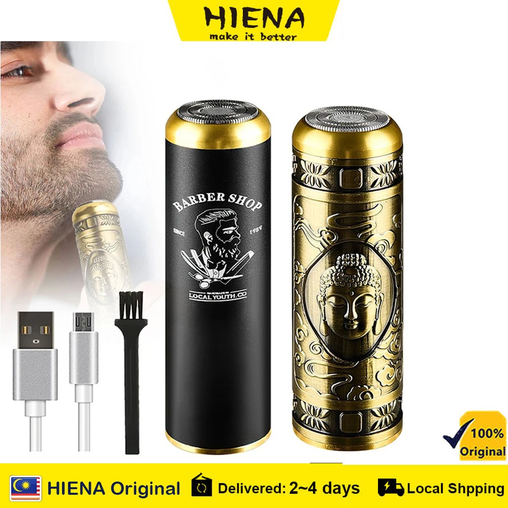 Mini Electric Shaver T8 Razor Men with USB Rechargeable Epilator Body ...