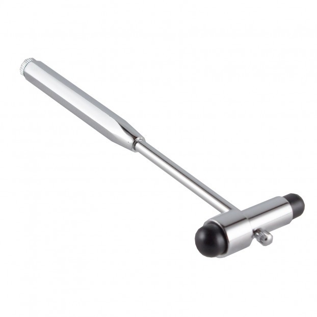 Medical Diagnostic Buck Hammer with Pin and Brush, Stainless Steel ...