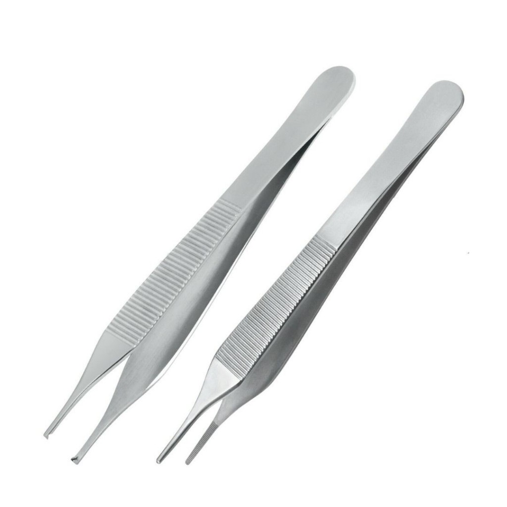 12cm Adson Tissue Forceps Toothed | Non-Toothed Stainless Steel ...