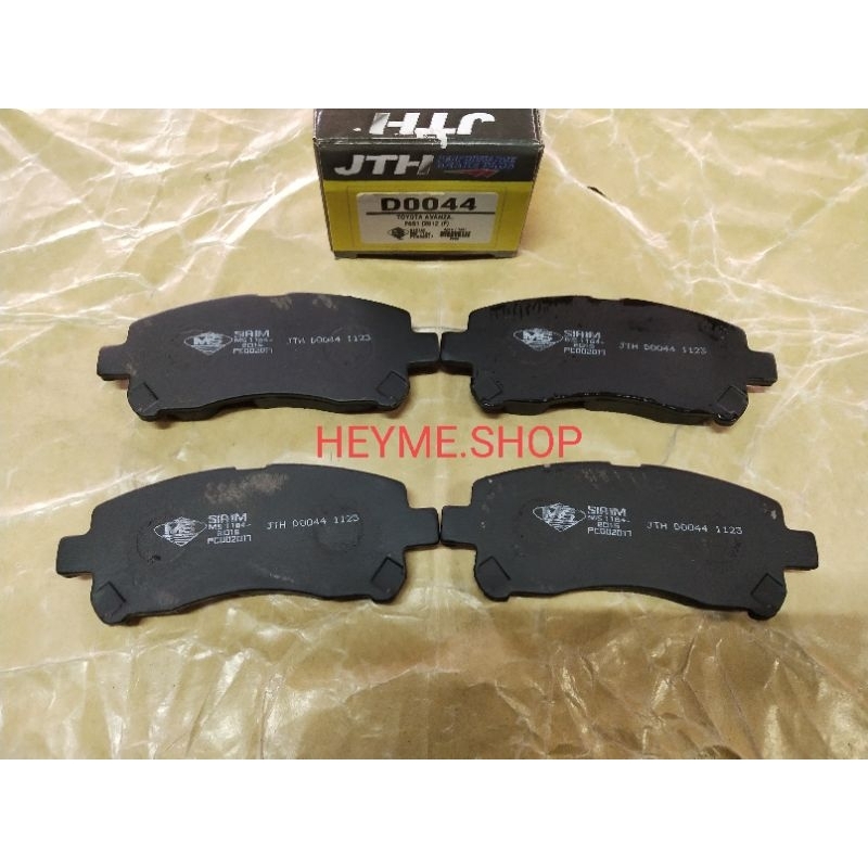 Avanza Front Disc Brake Pad TOYOTA FD0044S MADE IN MALAYSIA HIGH ...