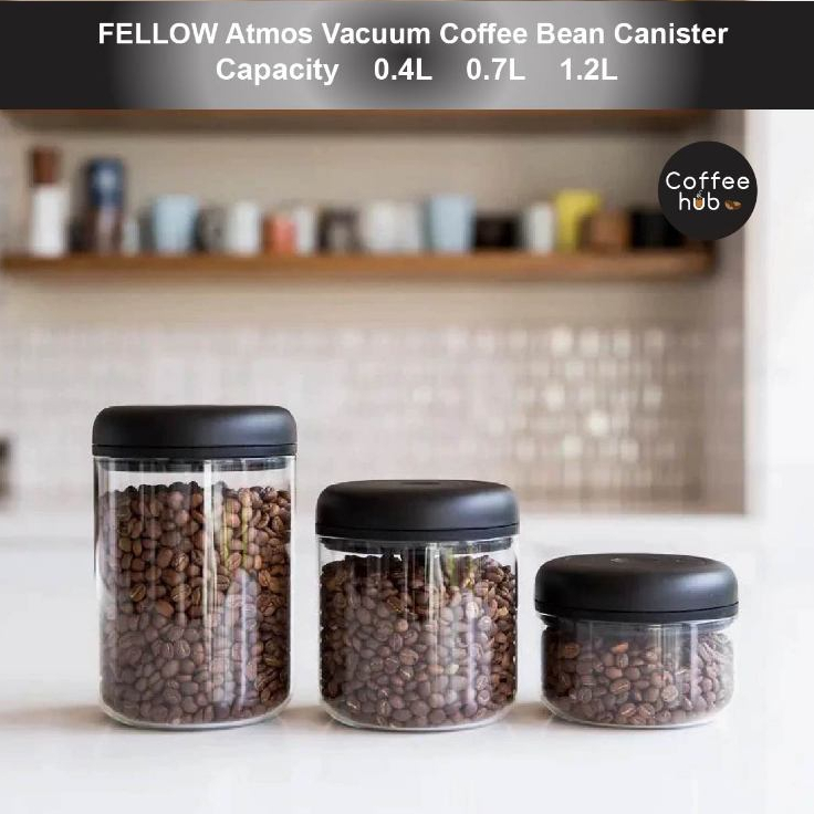 (Ready Stock)FELLOW Atmos Vacumum Coffee Bean Canister Various Capacity ...
