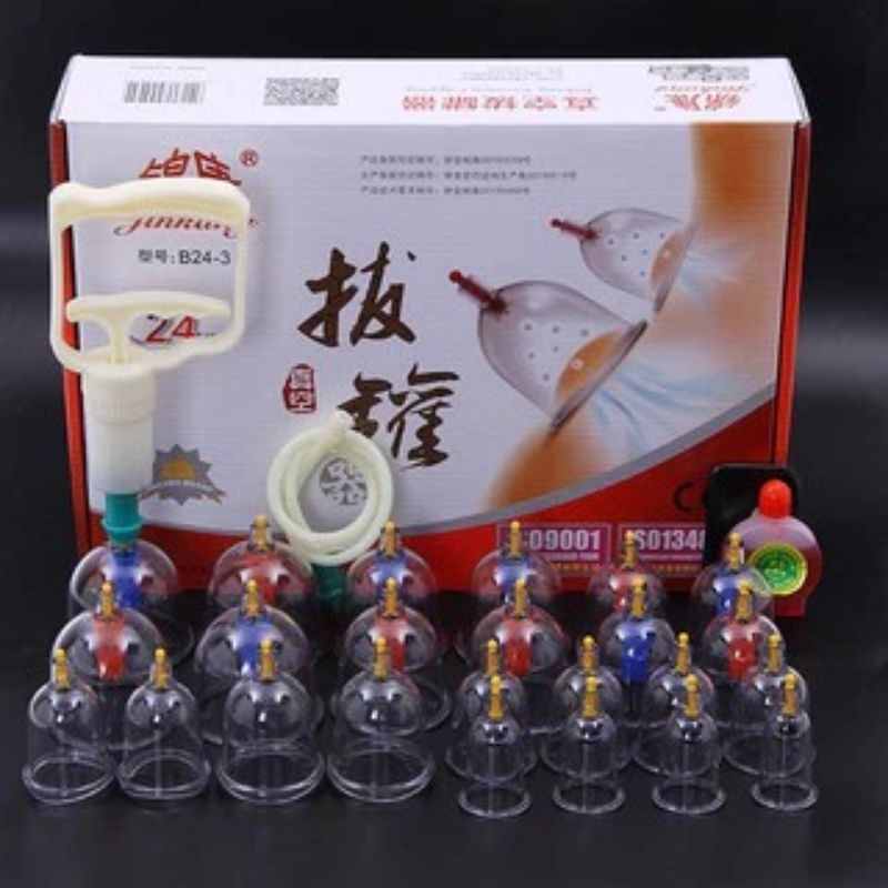 viral 20 offer Set Bekam JINKANG 24 Cups Cupping Cup CawanBekam #Æ₩IR ...