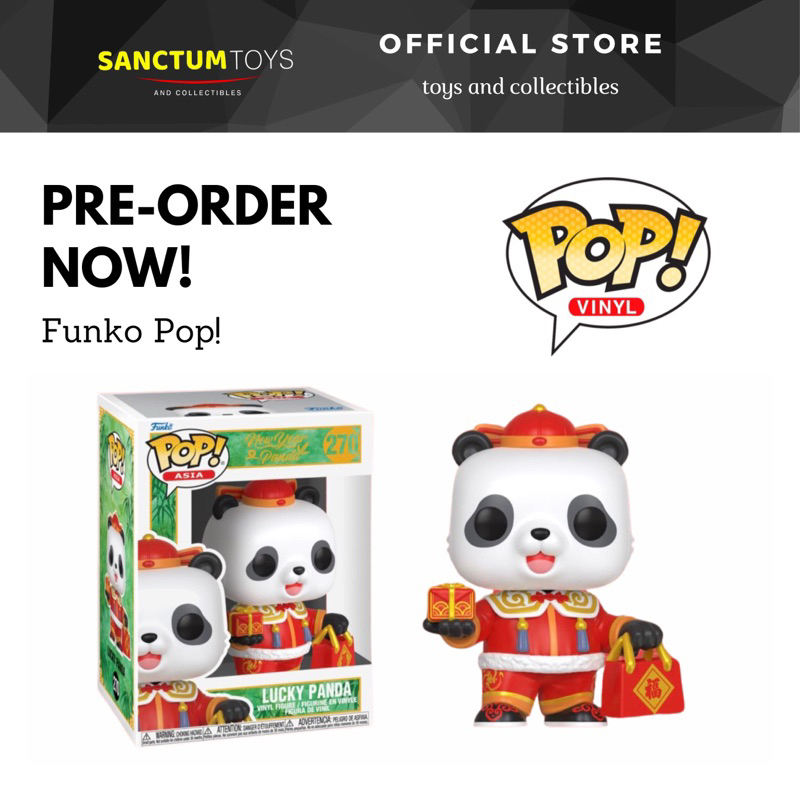 Po Funko Pop Asia New Year Panda Lucky Panda Shopee Malaysia
