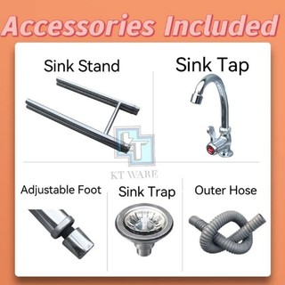 KT WARE COMMERCIAL SINK KITCHEN SINK SINGLE SINK RESTAURANT SINK SINKI ...