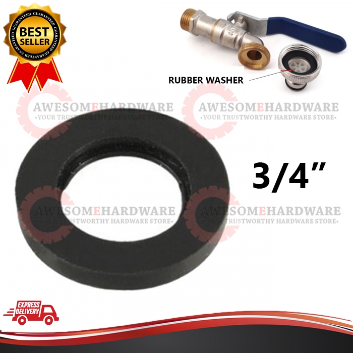 24MM 3/4" RUBBER WASHER SEAL FOR BATHROOM MIXER TAP ADAPTOR GARDEN TAP ...