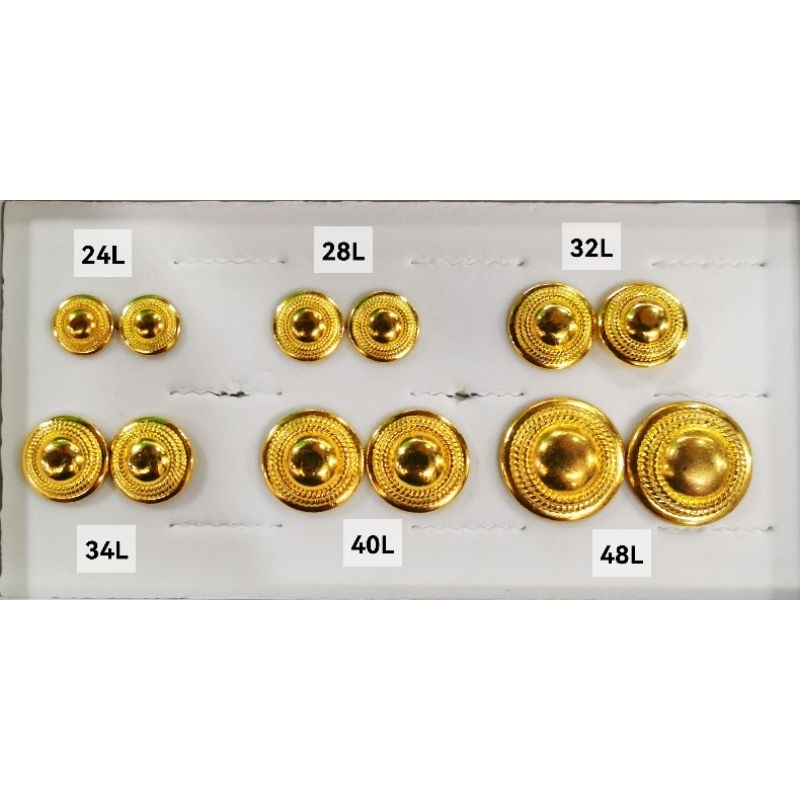 Gong Traditional Gold Button Ready stock | Shopee Malaysia