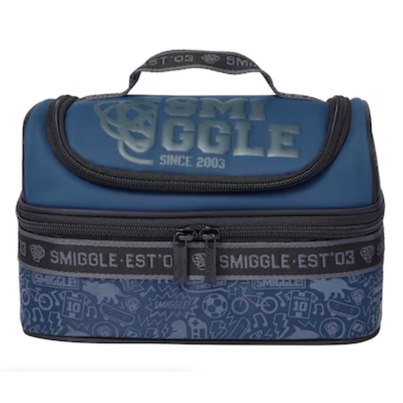 Original Smiggle Lunch box bag for boy kid beg bekal makanan sekolah ...