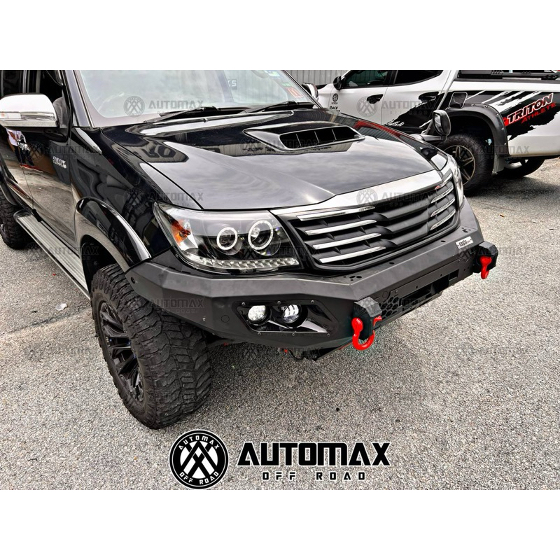HM KING SERIES TOYOTA HILUX VIGO CHAM KUN25 KUN26 FRONT BULL BAR BUMPER ...