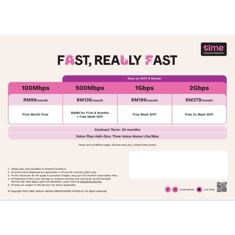 Time Home Fibre A5 Flyer | Shopee Malaysia