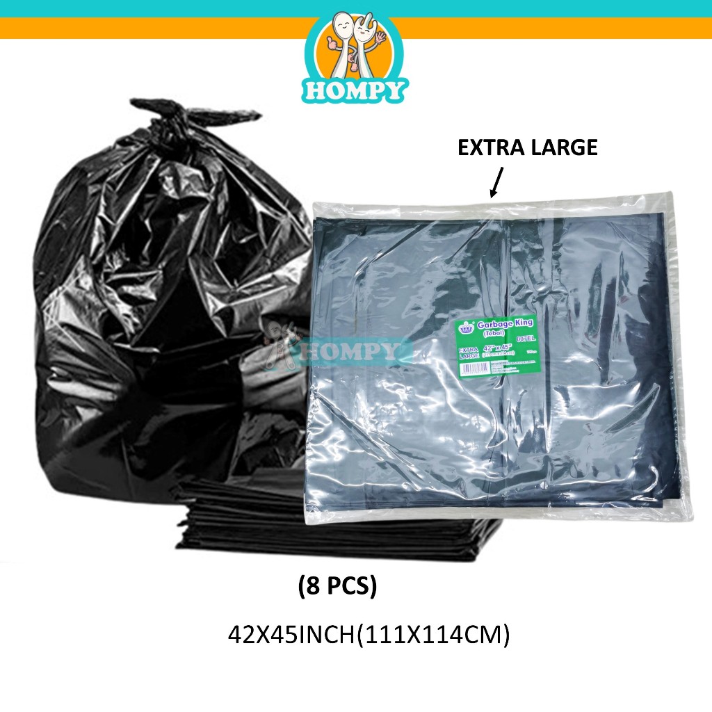 Heavy Duty Garbage Bag / Rubbish Bag / Beg Sampah Tebal Plastic Garbage ...