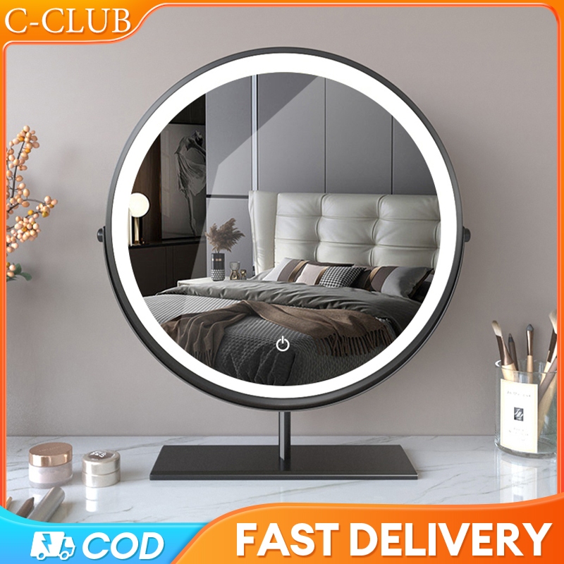 LED Makeup Mirror Wall Mirror Vanity Mirror Bathroom Mirror Kaca Cermin ...