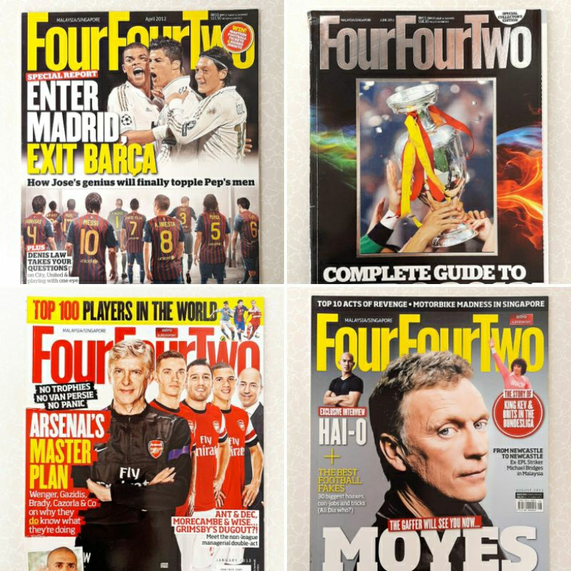 (Preloved) Four Four Two Football Magazines | Shopee Malaysia