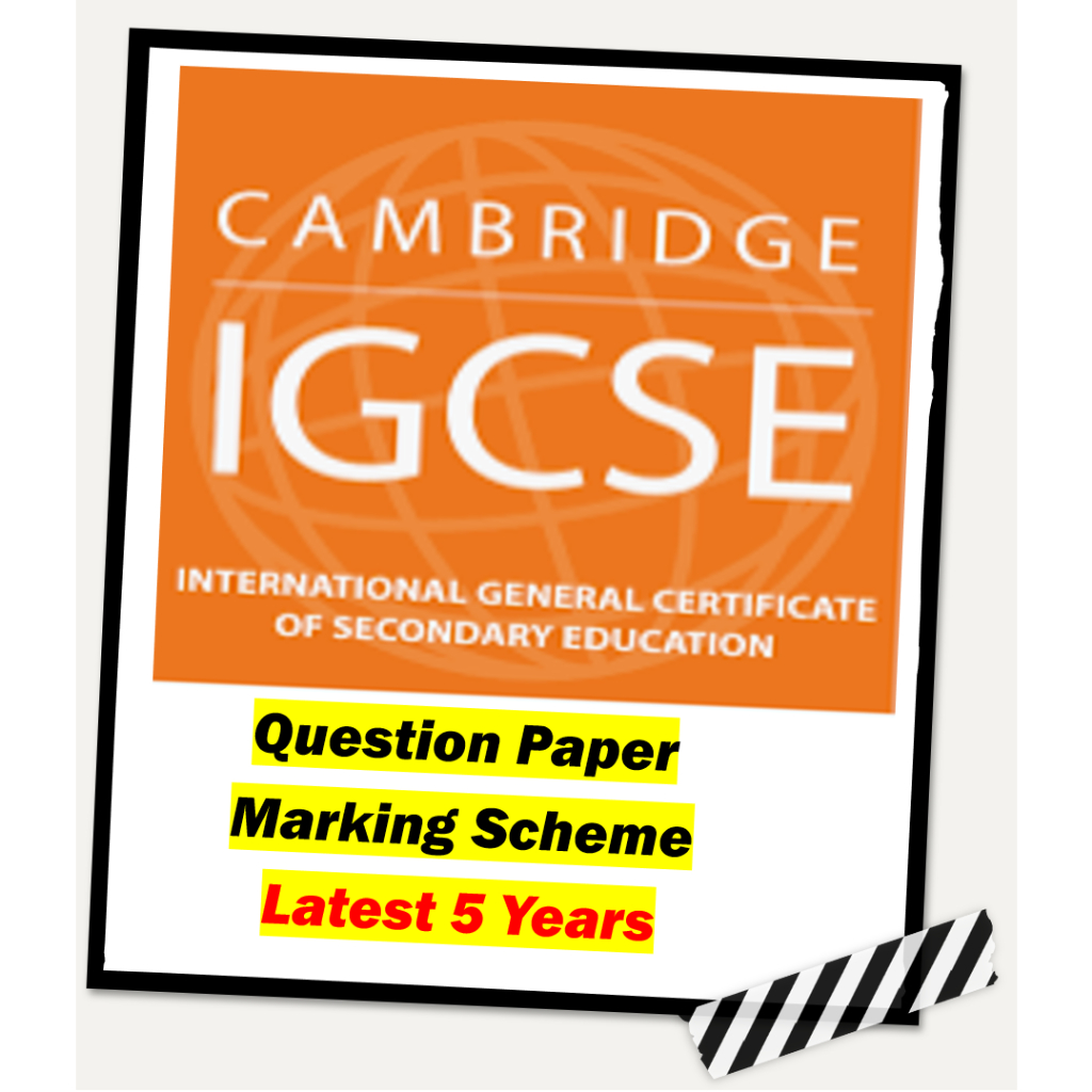 Cambridge IGCSE Past Year QS+MS_2023 May/Jun TO 2018 May/Jun | Shopee ...