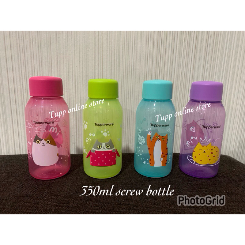 Tupperware kitty quencher eco bottle (1)350ml | Shopee Malaysia
