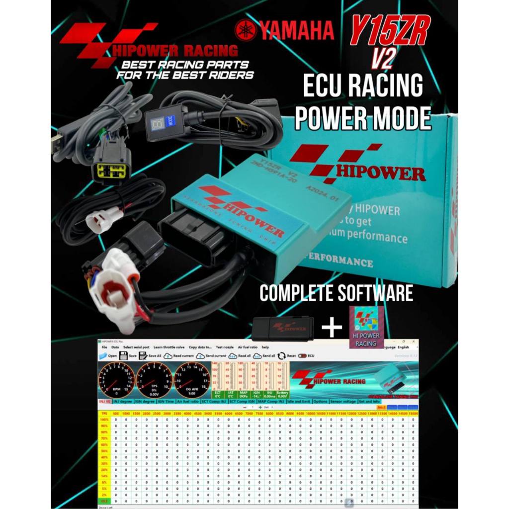 HIPOWER RACING HI POWER RACING [ GEN 1 / GEN 2 ] POWER MODE ECU Y16 ...