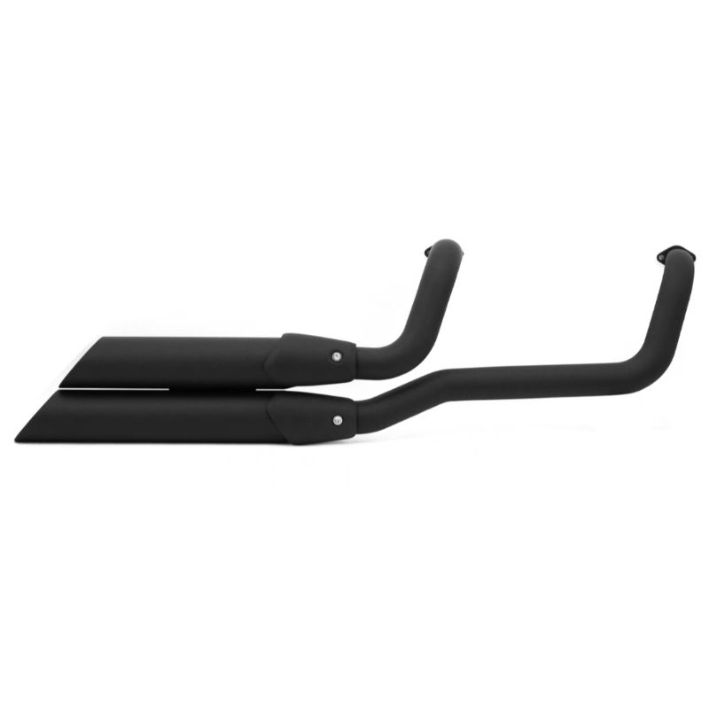 QJMOTOR SRV250 refit All black stainless steel Back pressure exhaust ...