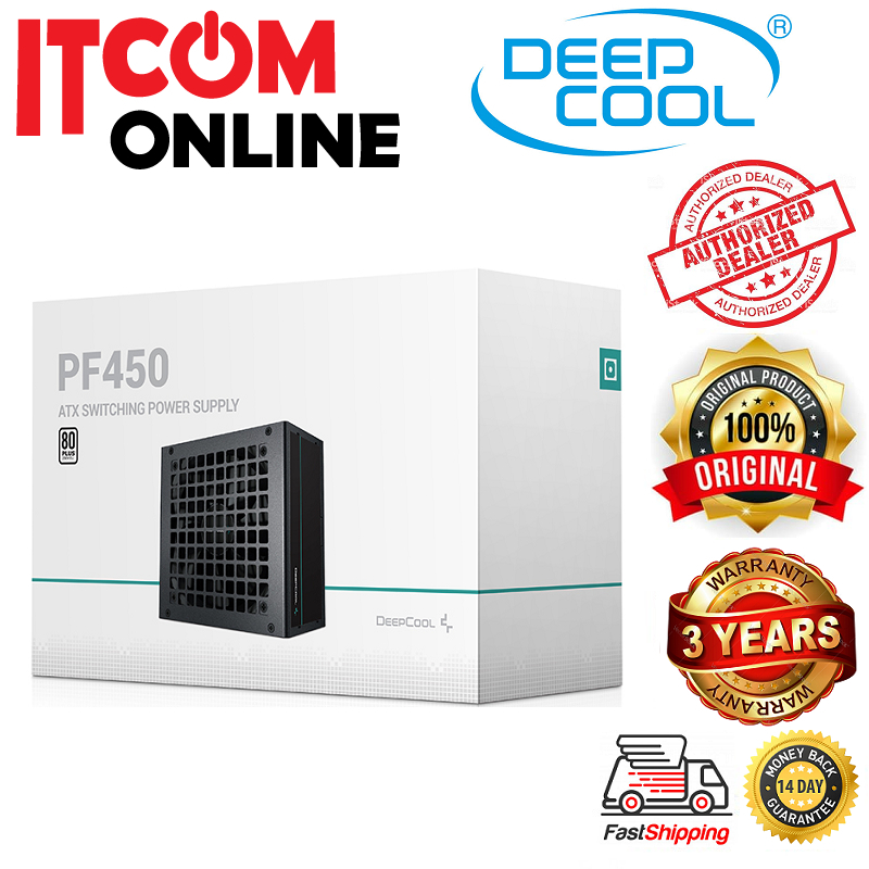 DEEPCOOL PF450 PF500 PF550 PF650 450W 500W 550W 650W 80PLUS POWER ...