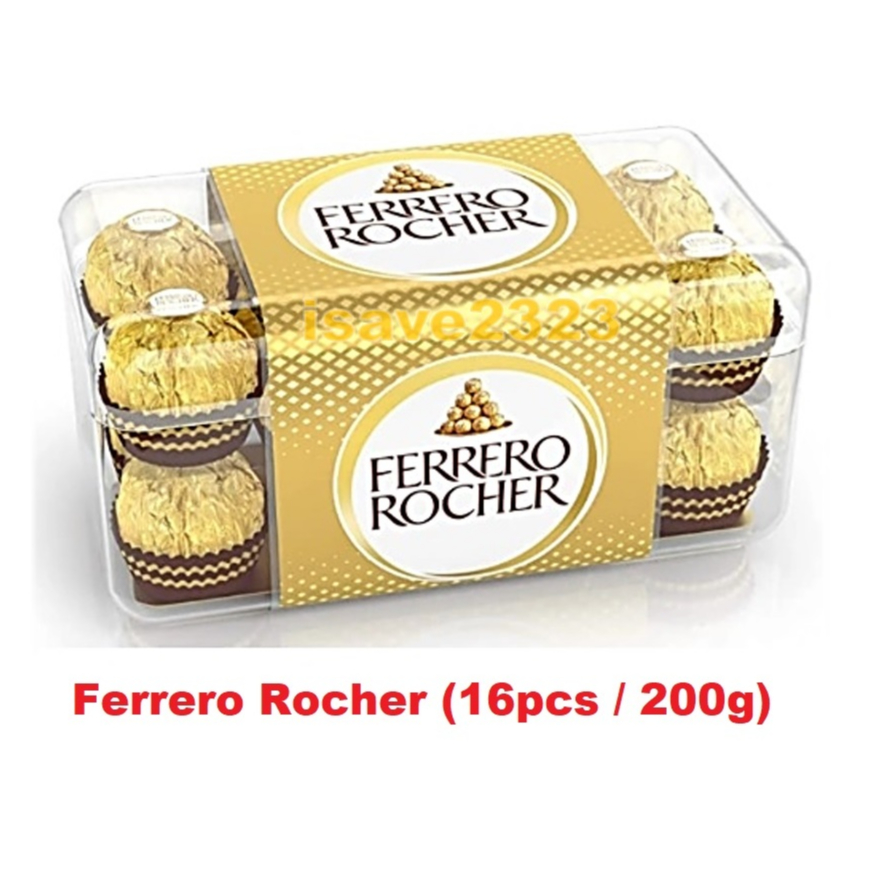 {BUY AT YOUR OWN RISK} [HALAL] Ferrero Rocher (16pcs / 200g) | Shopee ...