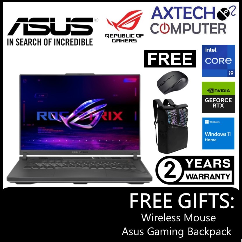 Asus ROG Strix G16 G614J-VRN3122W 16'' WUXGA 165Hz Gaming Laptop ( I9 ...