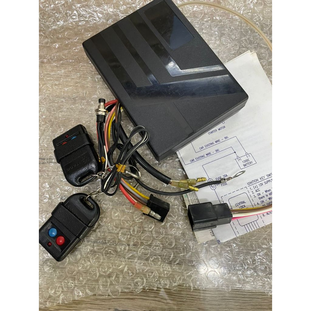 PROTON SAGA/ WIRA CAR ALARM PLUG AND PLAY ITACO | Shopee Malaysia