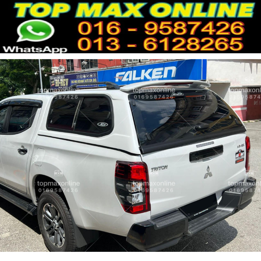 Mitsubishi Triton 4x4 Rear boot trunk SJS Canopy sliding window(NO ...