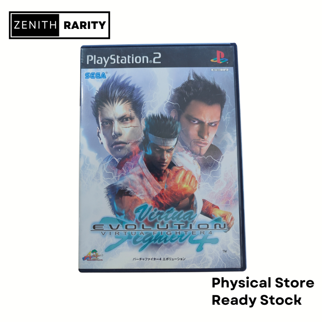 Zenith Rarity Sony Playstation 2 PS2 game Virtua Fighter 4 Evolution | Shopee Malaysia